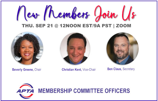 Join New Member Zoom Call on Thursday