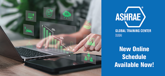 New Schedule ASHRAE Online Instructor-Led Training – ASHRAE