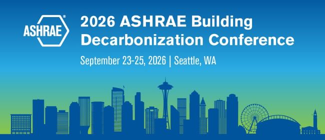 2026 ASHRAE Building Decarbonization Conference – ASHRAE
