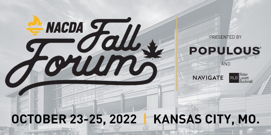 Fall Forum - National Association of Collegiate Directors of Athletics